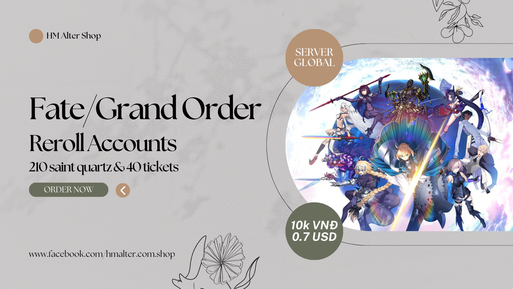 [#10] [NA] [Starter] Reroll Account - HM Alter Shop