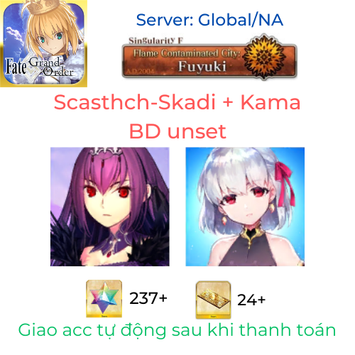 [#SKD13] [NA] [Starter] Scáthach-Skadi + Kama - HM Alter Shop