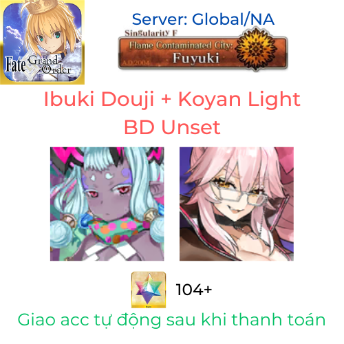 [#IBK22] [NA] [Starter] Ibuki Douji + Koyan Light - HM Alter Shop