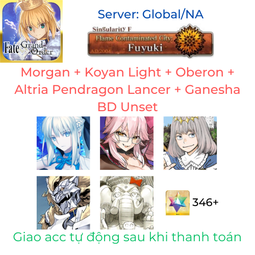 [#MOG127] [NA] [Starter] Morgan + Koyan Light + Oberon + Altria ...