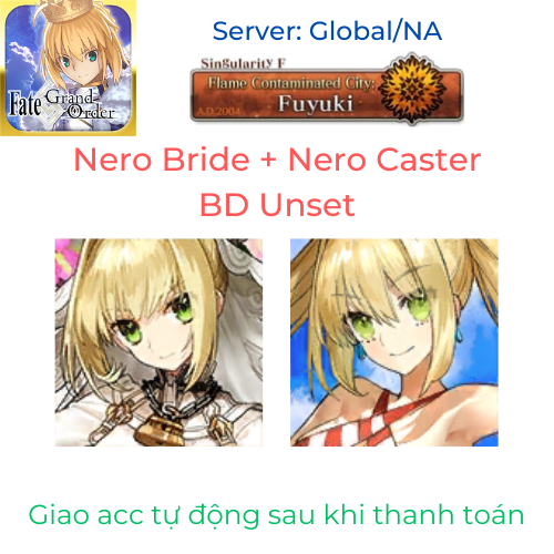 [#NEB10] [NA] [Starter] Nero Bride + Nero Caster - HM Alter Shop