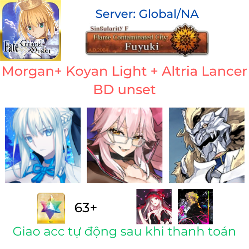 [#MOG146] [NA] [Starter] Morgan + Koyan Light + Altria Lancer - HM ...