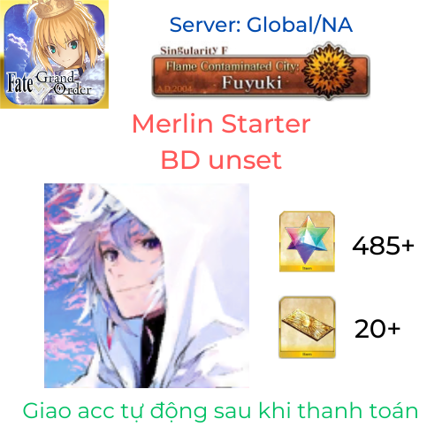 [#MEL43] [NA] [Starter] Merlin - HM Alter Shop