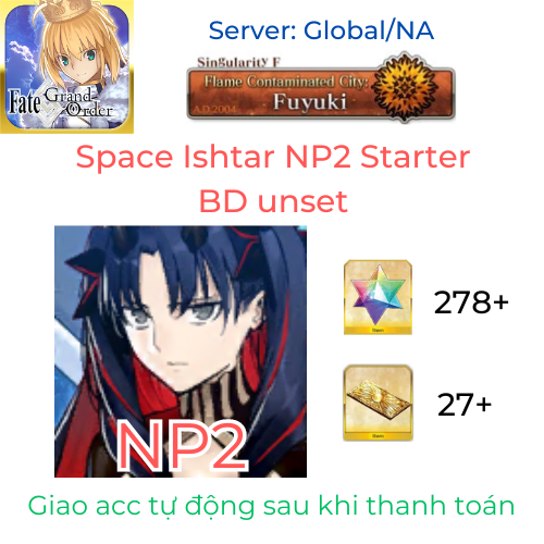 [#SIR27] [NA] [Starter] Space Ishtar NP2 - HM Alter Shop