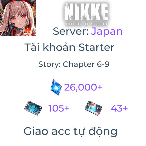 [#6] [Japan] [Starter] Nikke 1 - HM Alter Shop