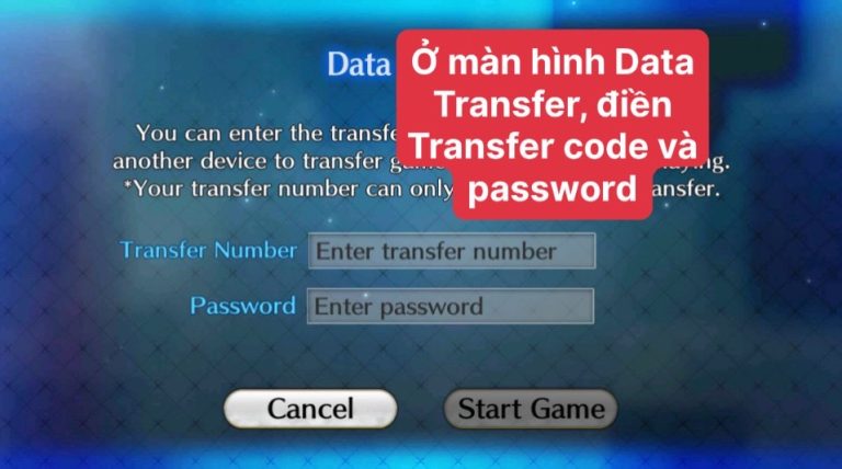 Hướng dẫn sử dụng FGO transfer code và cách tạo mã code mới - HM Alter Shop