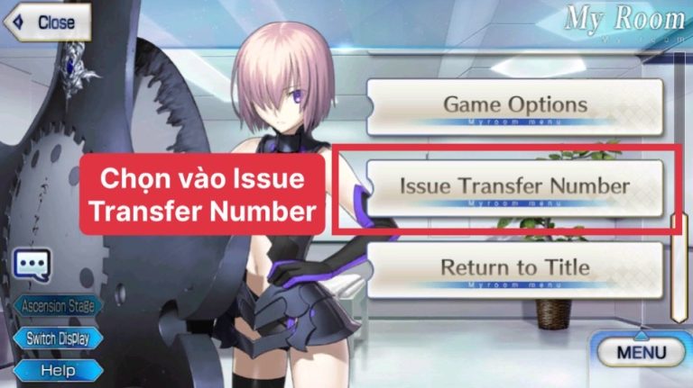 Hướng dẫn sử dụng FGO transfer code và cách tạo mã code mới - HM Alter Shop