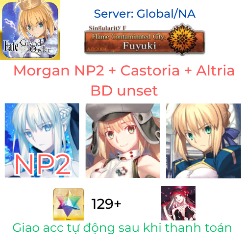 [#MOG221] [NA] [Starter] Morgan NP2 + Castoria + Altria - HM Alter Shop