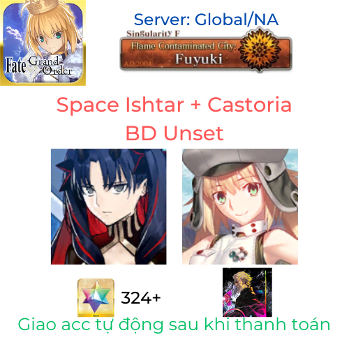 [#SIR29] [NA] [Starter] Space Ishtar + Castoria - HM Alter Shop