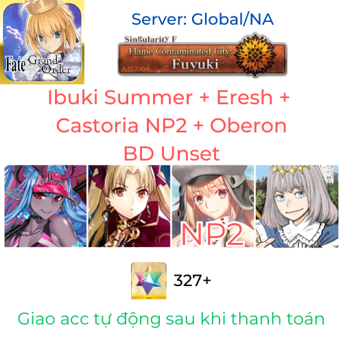 [#IBB38] [NA] [Starter] Ibuki Summer + Eresh + Castoria + Oberon - HM ...