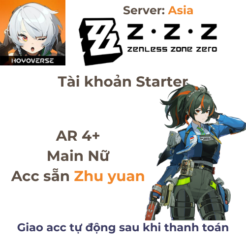 [#7] [Asia] [Starter] Zenless Zone Zero 5 - HM Alter Shop