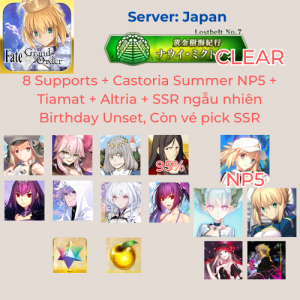 Fate/Grand Order JP - HM Alter Shop