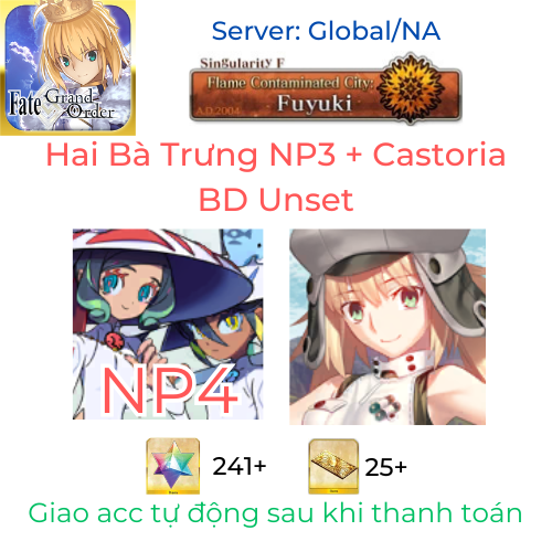[#HBT99] [NA] [Starter] Hai Bà Trưng NP3 + Castoria - HM Alter Shop