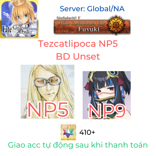 [#TEZ12] [NA] [Starter] Tezcatlipoca NP5 - HM Alter Shop