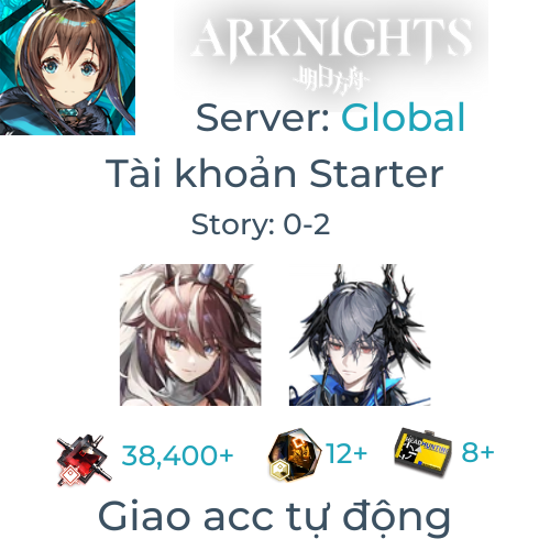 [#76] [Global] [Starter] Arknights 4 - Kirin R Yato & Logos - HM Alter Shop