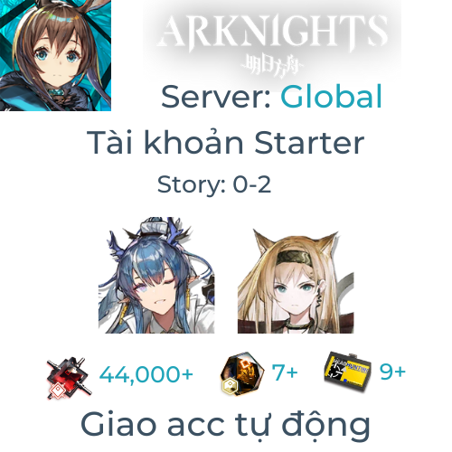[#18] [Global] [Starter] Arknights 13 - Ling & Horn - HM Alter Shop