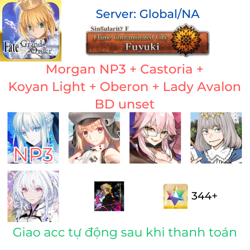 [#MOG411] [NA] [Starter] Morgan NP3 + Castoria + Koyan Light + Oberon ...